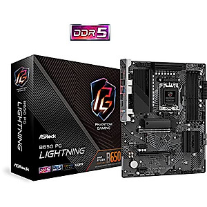 ASRock B650 PG Lightning AMD Ryzen 7000 Series Processors Motherboard