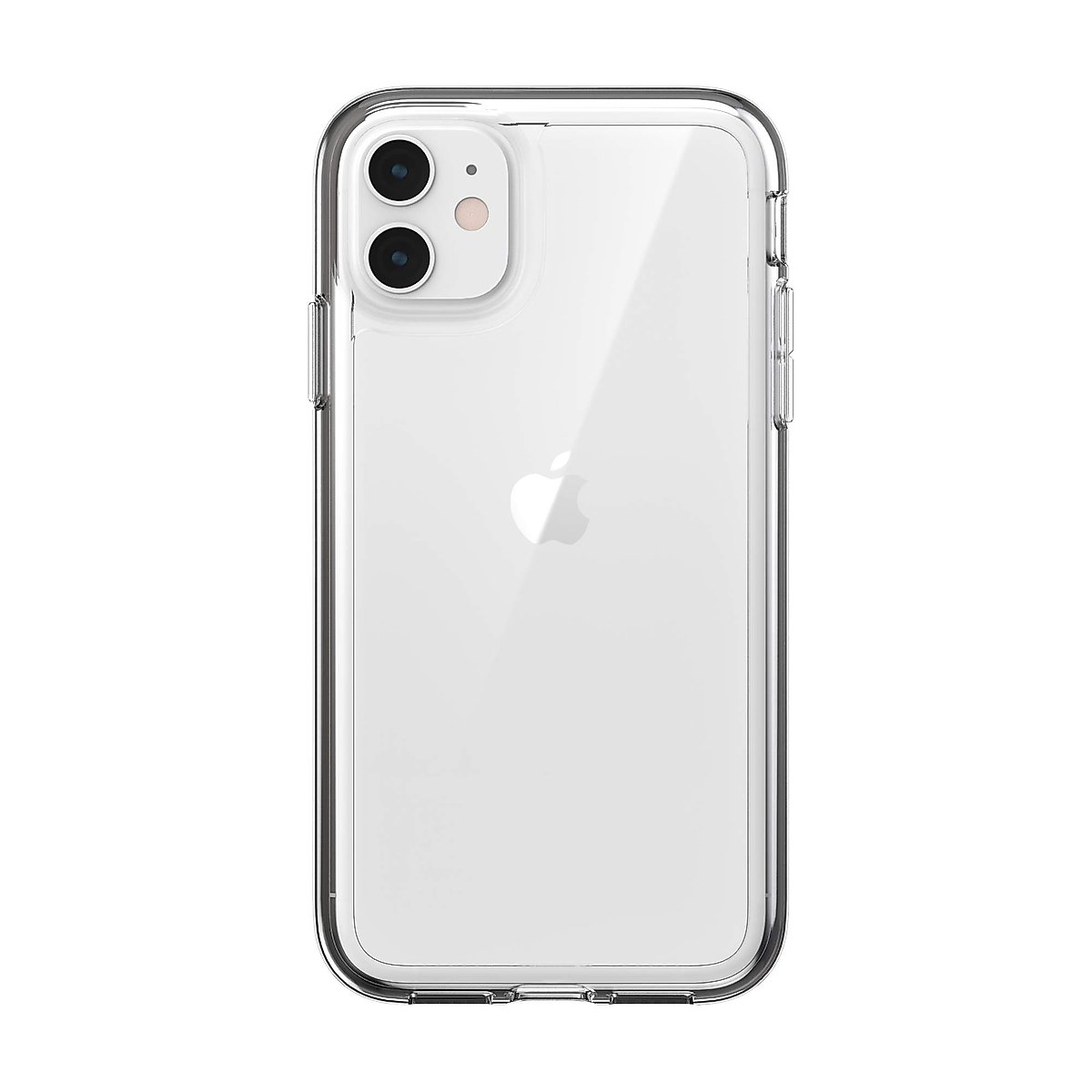 Speck iPhone 11 Clear Case - Drop Protection & Scratch Resistant, Anti-Yellowing & Anti-Fade with Dual Layer Protetective, Slim, Transparent Design - Crystal Clear iPhone 11 Cases - GemShell
