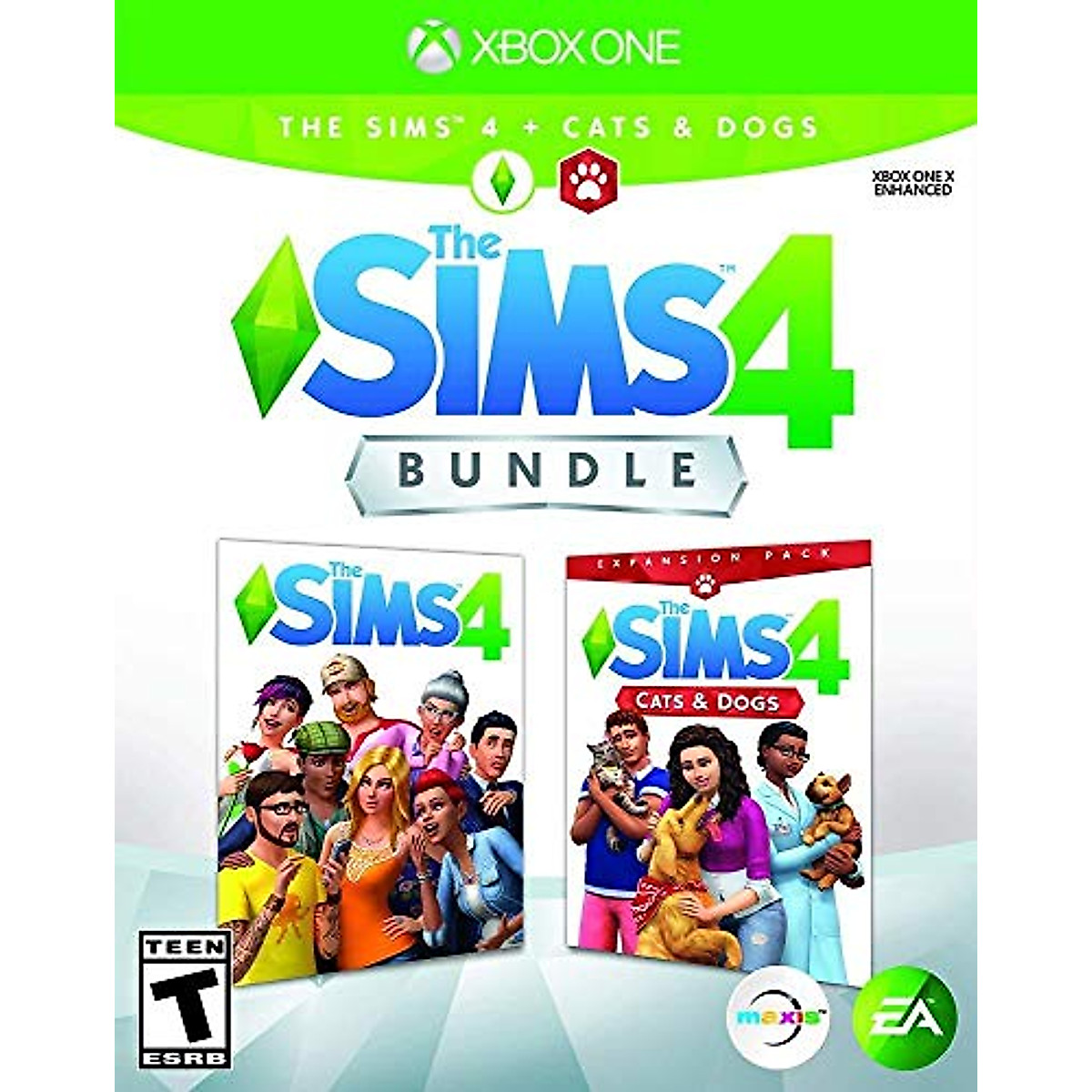 The Sims 4 Plus Cats & Dogs Bundle - Xbox One