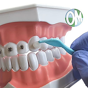 New Genuine Orthowax Plus - Now Precut with Aloe Vera and Vitamin E - Stick Better Than competitors - Orthodontic Wax for Braces Wearer (Pack of 9) - Unscented