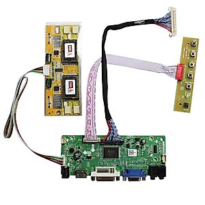 HDMI Audio LVDs Controller Board 30Pin for 1680x1050 M201EW02 M220EW01 LTM220M1 LTM220M2 20.1" 22" 4CCFL LCD Screen Panel