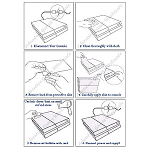 Adventure Games - Skull, White Frozen - Vinyl Console Skin Decal Sticker + 2 Controller Skins Set - Compatible with PlayStation PS4 ORIGINAL gaming console systems