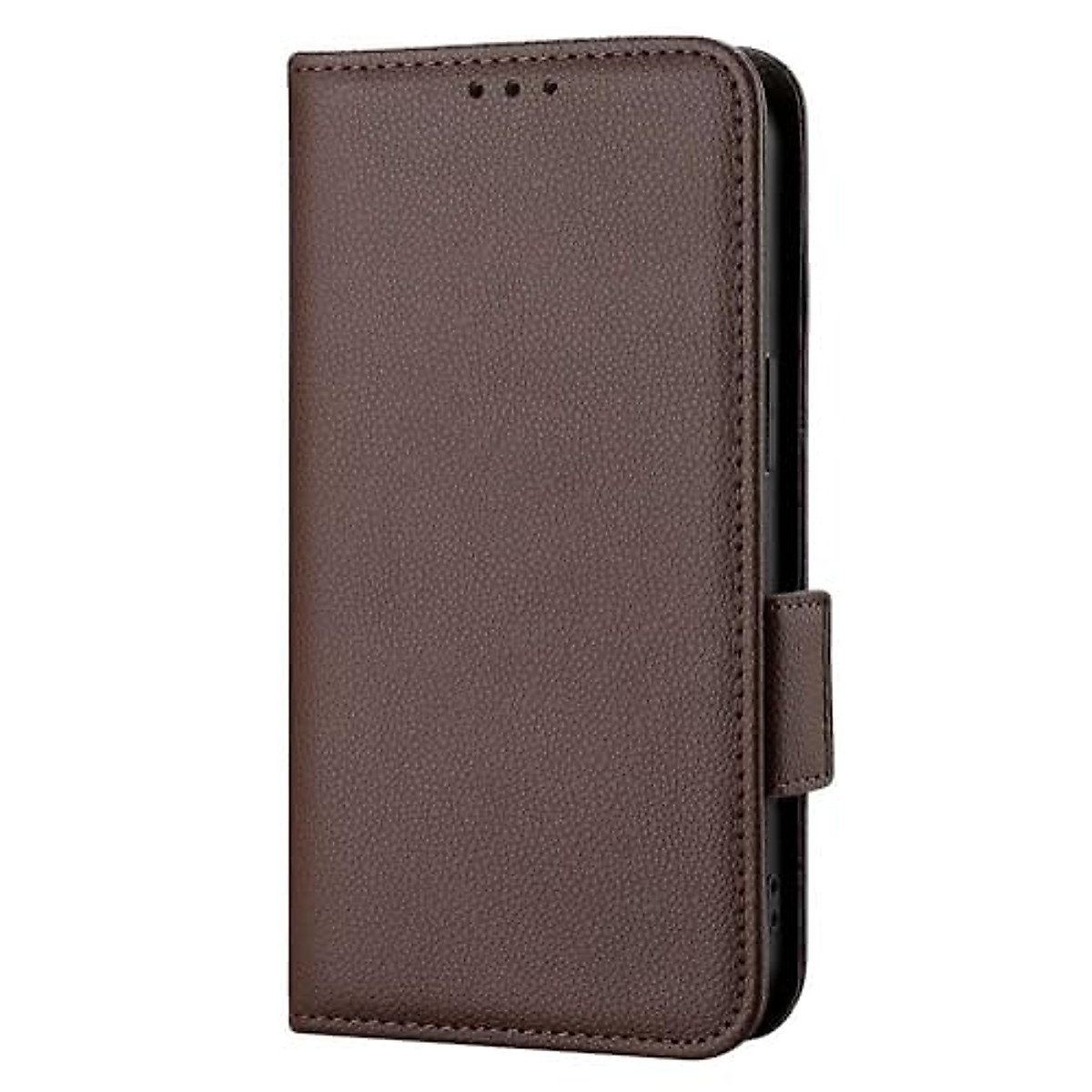 Case Compatible with Samsung Galaxy Z Fold 5,Leather Flip Case with Card Slot,Wallet Design,Standable Flip Case Brown