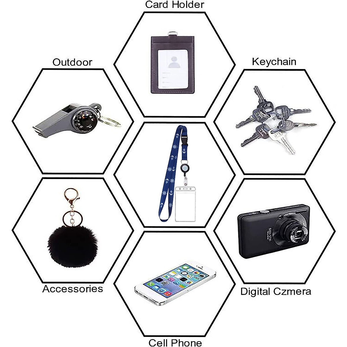 Retractable Cruise Lanyards, 4 Pack Waterproof Cruise Lanyard with ID Badge Reel Holder & Detachable Buckle for Cruises Ships Key Cards, Cruise Essentials & Must Have Accessories (4 Colors)