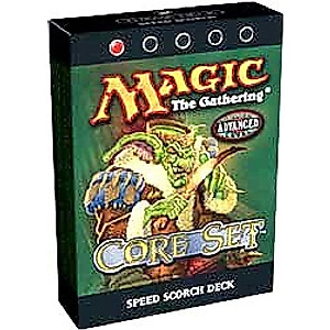 MTG Magic The Gathering Core Set Advanced Speed Scorch Deck