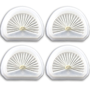 Improvedhand VLPF10 Filter Replacement Compatible with Black and Decker Dustbuster Hand Vacuum Replace Model # HLVA315J HLVA320J00 N575266 (4 Pack)