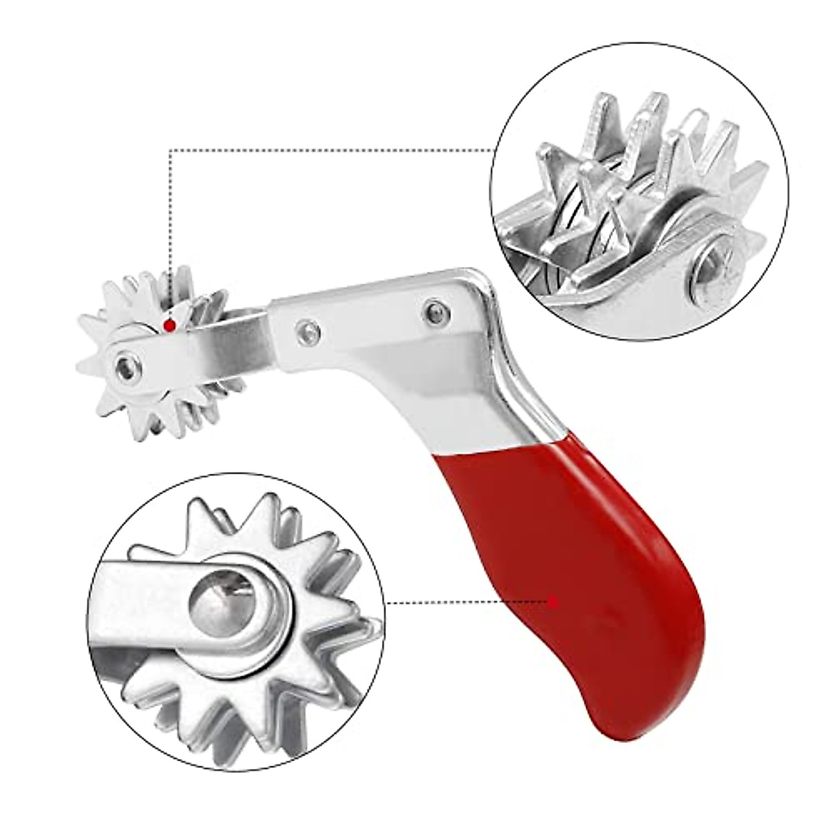 Wool Buffing Pad Cleaning Spur Tool+ Foam Pad Brush Polishing Spur Tool Set Professional Cleaning Tool for Buffing Pads and Woolen Pads