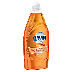 Dawn Dish Soap, Ultra Antibacterial Hand Soap, Orange Scent Dishwashing Liquid, 21.6 oz