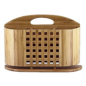 Totally Bamboo "Eco" Utensil, Flatware and Cutlery Drying Caddy for Totally Bamboo Eco Dish Drying Rack