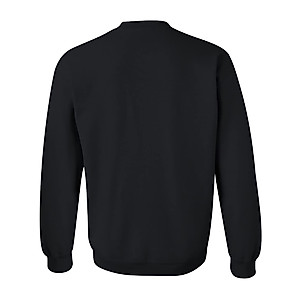 zerogravitee Army Retired Gold logo Military Style PT Crewneck Sweatshirt in Black - XX-Large