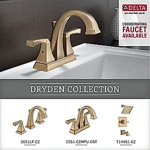 Delta Faucet 75135-CZ Dryden Wall Mounted Robe Hook/Towel Hook in Champagne Bronze