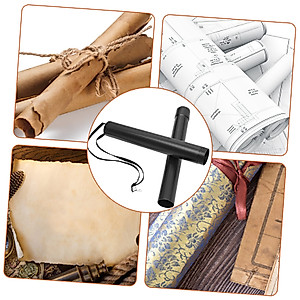 MAGICLULU Painting Tube Blueprint Storage Tube Poster Tube 19.85 Inches Drawing Carrying Tube Poster Transit Tube Expandable Storage Tube Drafting Tube Abs Painting and Calligraphy Painting Box