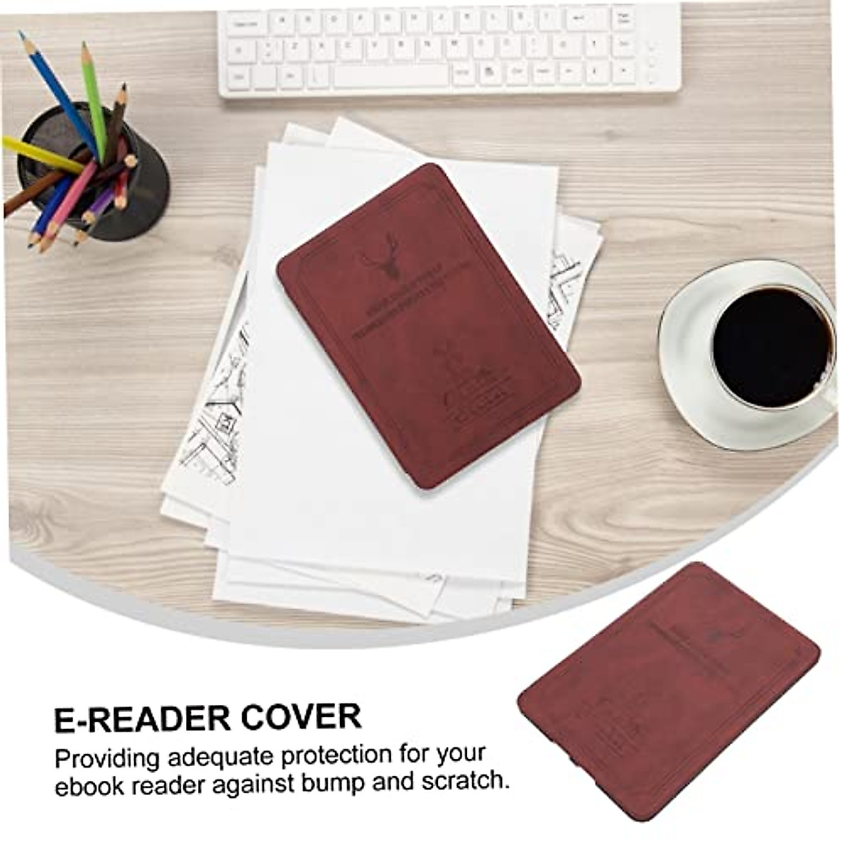 Milisten Magnetic Case 3 Pcs Protective Case Case for Tablet Folding Ereader E- Reader Shell Ereader Replacement Pattern Protective Case E- Reader TPU Electrocase