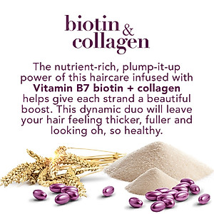 OGX Thick & Full + Biotin & Collagen Conditioner, 13 Ounce