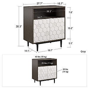 CosmoLiving by Cosmopolitan Olivia 65", Black TV Stand