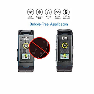 Mihence Compatible for Bandai Vital Bracelet Digital Monster ver.Black Screen Protector, HD Premium Real Screen Protector for Bandai Vital Hero Digimon / Bracelet Digital Monster ver.White / Black [ 3PCS ] [ TPU ]