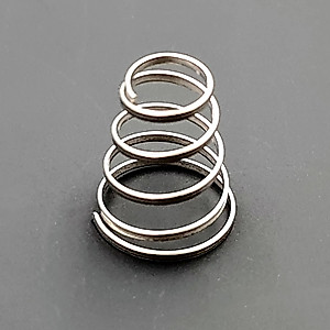 ONIPAX Anti-Theft Locking Skewer 7 Lobe Bicycle Wheel Hub & 10 PCS Springs (Black)