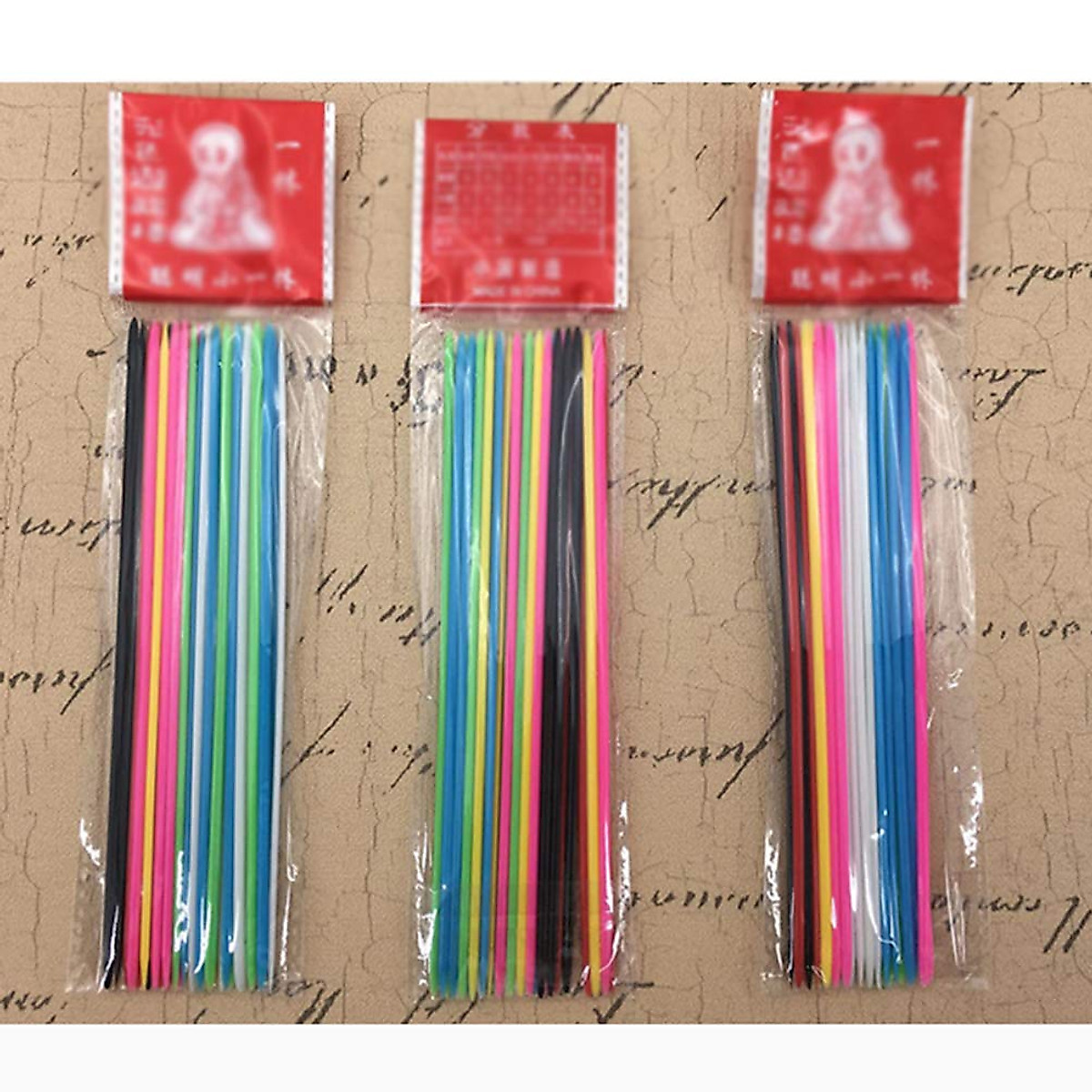 NUOBESTY Kids Toys 90pcs Toys Small Sticks Parent-child Puzzle Pick a Stick Picking Toys