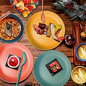 Wheat Straw Dinnerware Sets 48 Pieces,Unbreakable DinnerwareSet,Microwave Safe Dinnerware,Reusable Dishware Sets,for Kitchen/Camping/Caravan/dorm tableware, Kids Plates and Bowls Sets