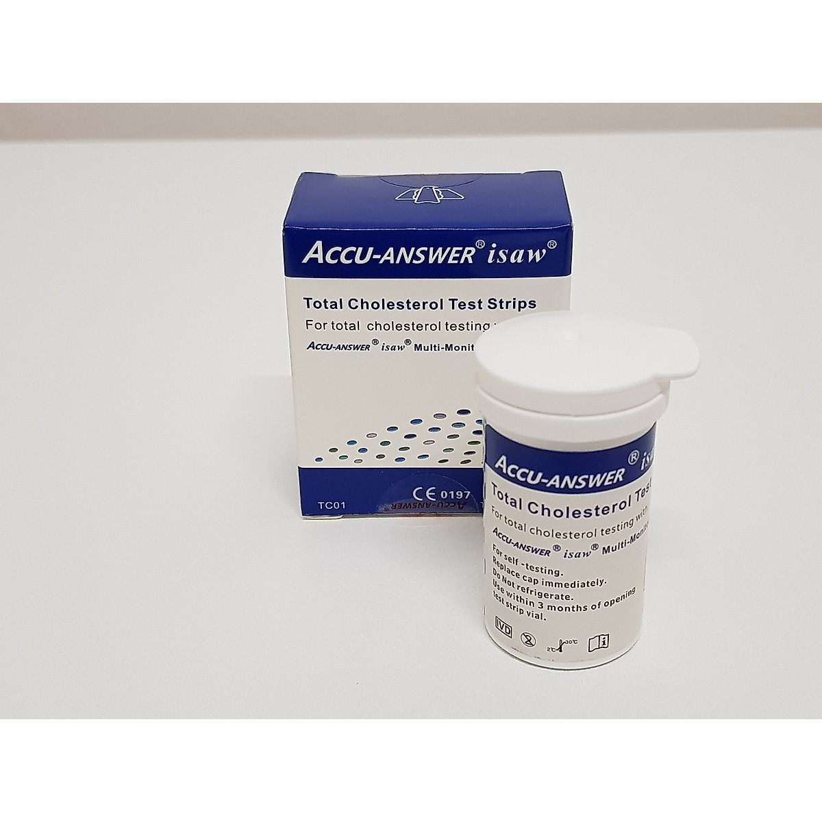 Accu-Answer isaw Cholesterol Test Strips (10pcs)