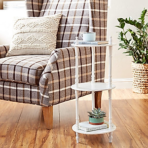 Frenchi 3 Tier shelves in Cherry Finish