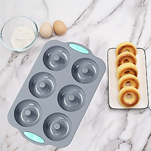 To encounter 27 in 1 Silicone Baking Set - 10 Silicone Baking Cake Pan, Silicone Cake Molds, Baking Sheet, Donut Pan, Silicone Muffin Pan with Measuring Cups and Spoons Set