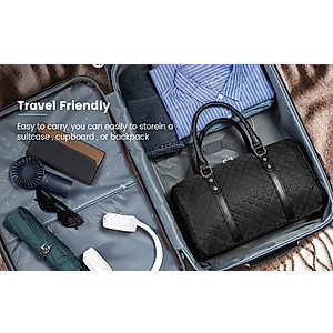 Toiletry travel Bag, Travel Bag with Hanging Hook for women, Makeup Cosmetic Bag, Travel Organizer for Accessories, Full Sized Container, Cosmetic Case for Toiletries Accessories