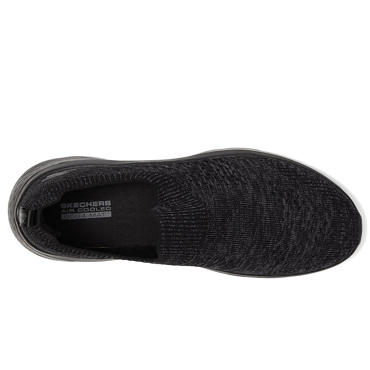 Skechers Women's Go Flex-Sky Breeze Casual Slip On Walking Sneaker, Black, 7.5