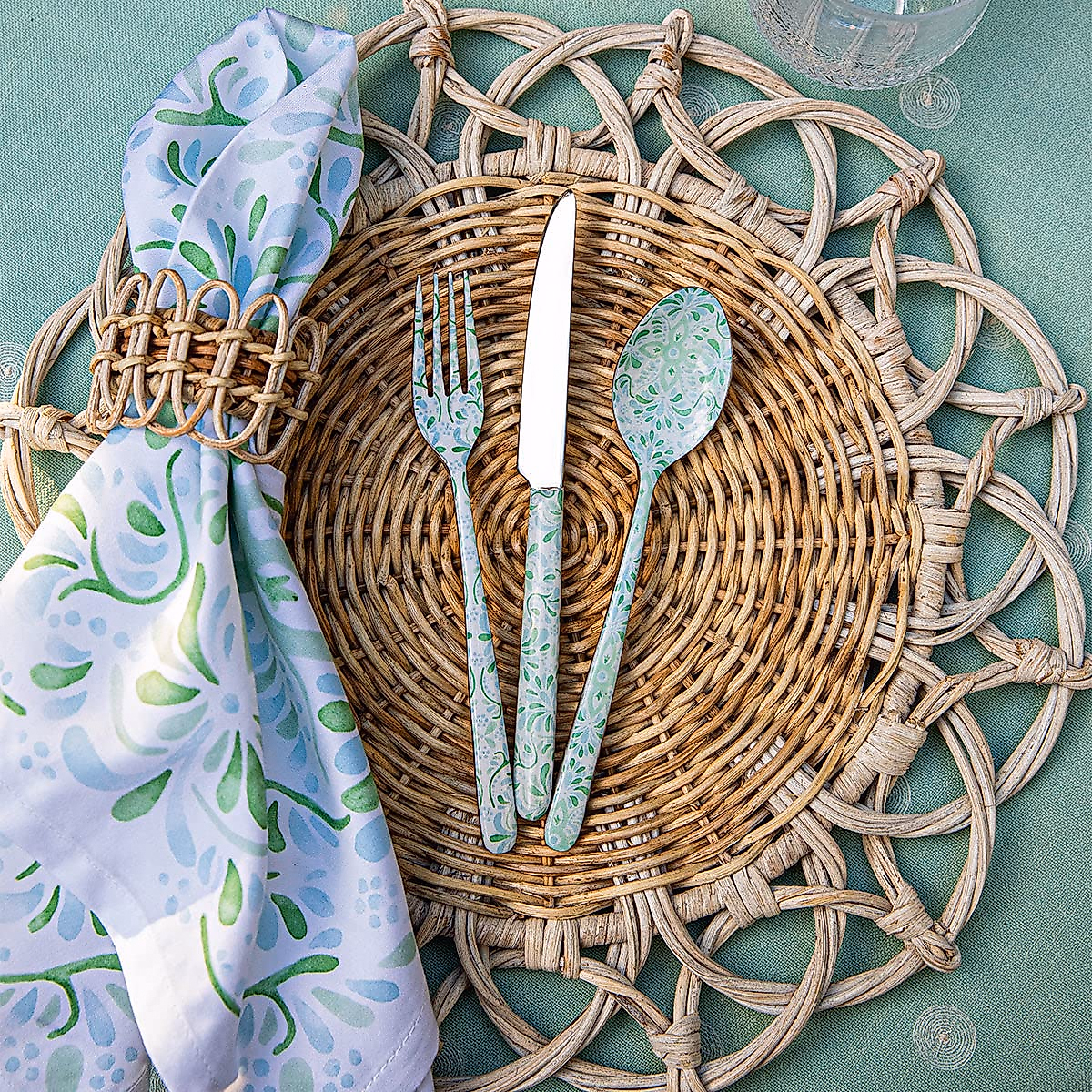 Juliska Iberian Flatware Set - Sage