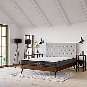 Modway Aveline Gel Infused Memory Mattress with CertiPUR-US Certified Foam, Queen, White