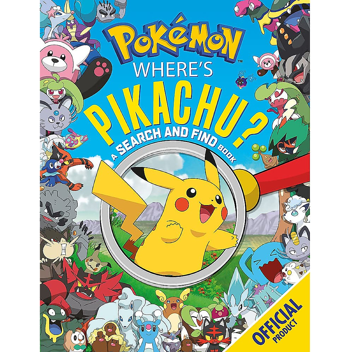 Where's Pikachu? A Search and Find Book: Official Pokémon