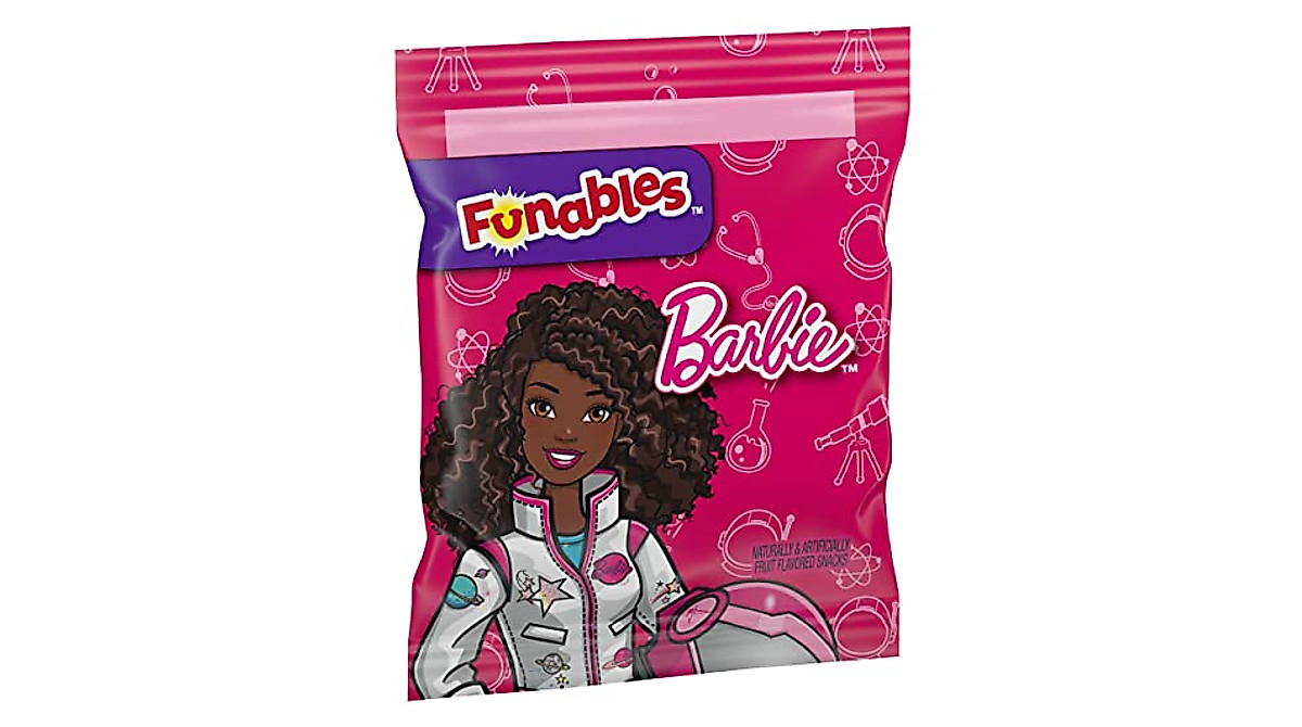 Funables Barbie Fruit Snacks - Perfect for Kids