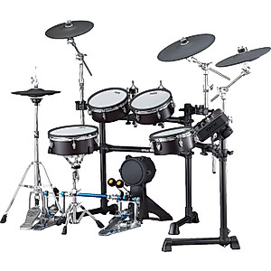 Yamaha DTX8K-M Electronic Drum Set w/Mesh Pads, Black Forest