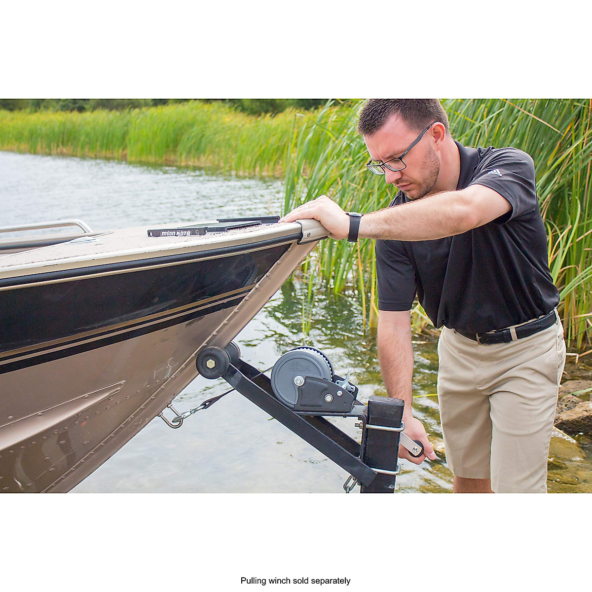 Goldenrod Dutton-Lainson 6249 20-ft Winch Strap with Hook 4000 lb, 2' x 20", Color May Vary