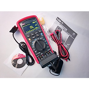 UNI-T Industrial Digital Multimeters UT171C OLED Counts 60000(EBTN) DC Voltage(V) AC Voltage(V) DC Current(A) AC Current(A) Resistance(Ω) Admittanc(S) Capacitance(F) Frequency(Hz) Temperature(°C)