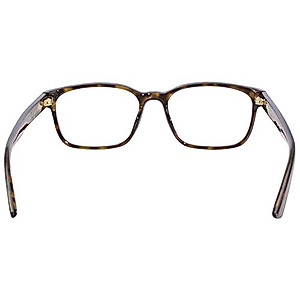 Gucci Gucci-Logo GG0749O 005 Eyeglasses Men's Havana Full Rim Optical Frame 55mm