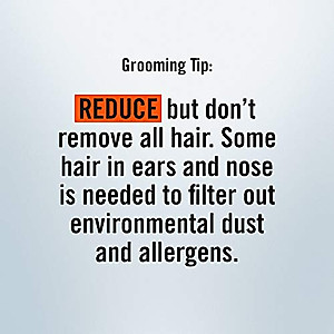 ConairMan Ear and Nose Hair Trimmer for Men, Cordless Battery-Powered Trimmer with Detail and Shaver Attachments, Patent 360 Bevel Blade for No Pull, No Snag Trimming Experience