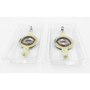 HUMARH 2-Pack 1" Voice Coil Tweeter Diaphragm for PRV Audio, Pyle Pro, DB Drive, Pro Master, Quantum Audio, Bass Inferno, Sound Storm, MTX DS18 DTI Cadence Audiotek AudioDrift Audiopipe Pyramid Orion