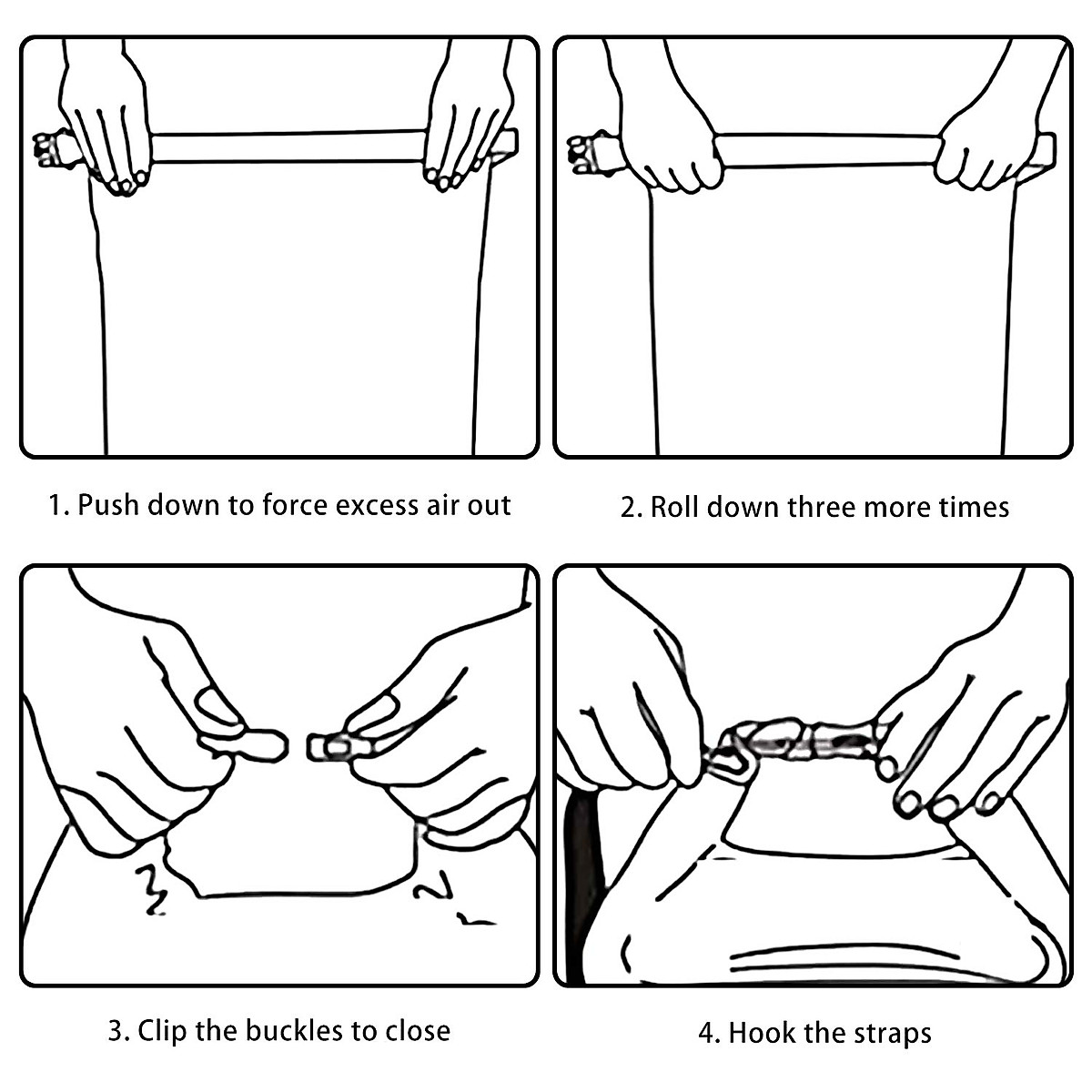 GOWETION Waterproof Floating Dry Bag Roll Top Compression Sack, Outdoor Activities for Submersible Kayaking Fishing Boating Beach Swimming Travel Voyager Camping 10L Waterproof Storage Bag