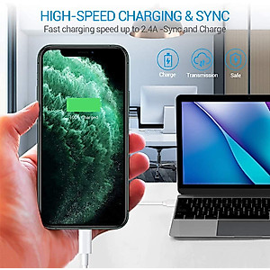 MFi Certified Lightning Cable - iPhone Charger Cable 3 Pack 6ft - ilikable Durable iPhone Charging Cable Cord for iPhone 14 13 12 11 Mini Pro XR Xs Max X SE 8 Plus 7 Plus 6S Plus iPad AirPods