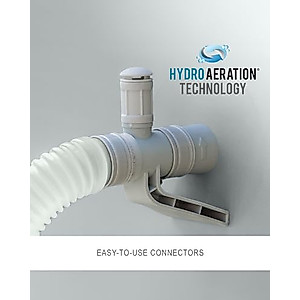 Intex 26663EG Krystal Clear Saltwater System for Above Ground Pools Up to 4500 Gallons with Automatic Timer and Ground Fault Circuit Interrupter