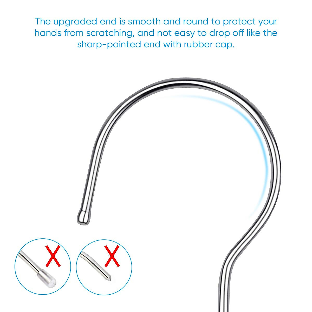 Fayleeko Wire Hangers 40 Pack Coat Hangers Strong Heavy Duty Stainless Steel Metal Hangers 16.5 Inch Ultra Thin Space Saving Clothes Hangers