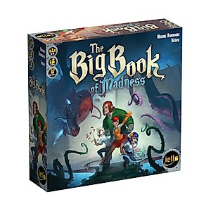 IELLO The Big Book of Madness Board Game , Grey