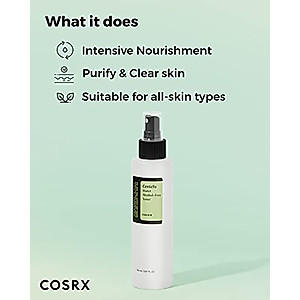 COSRX Centella Water Alcohol-Free Toner, 150ml / 5.07 fl.oz | Centella Asiatica for Soothing | Korean Skin Care, Not Tested on Animals, Paraben Free