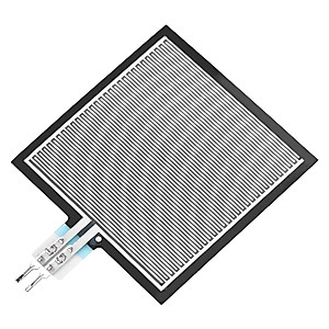 Zetiling Thin Film Pressure Sensor, Pressure Sensor Pad, Force Sensing Resistor Square RP-S40-ST High Accuracy Force Sensor for Intelligent High-end Seat