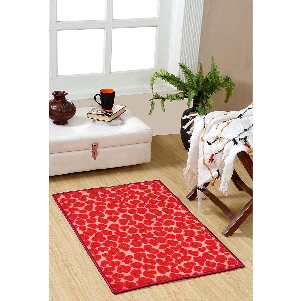 Furnish my Place Cheetah Big Cat Area Rug, Animal Print Area Rug, Pet-Friendly Carpet, Home Decor Rug, Indoor Area Rug, Perfect for Living Room, 9' x 10'