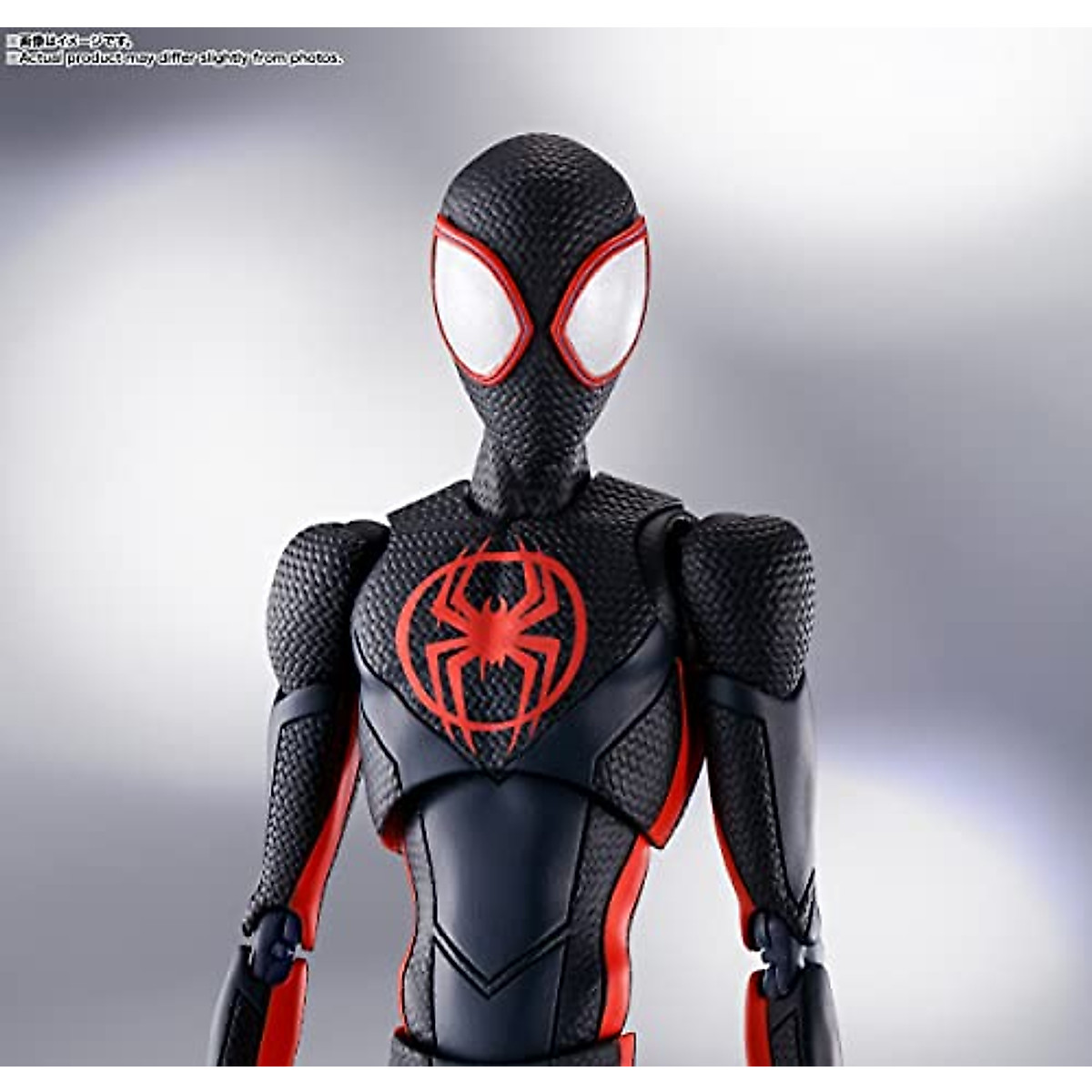 TAMASHII NATIONS - Spider-Man: Across The Spider-Verse - Spider-Man (Miles Morales) (Spider-Man: Across The Spider-Verse), Bandai Spirits S.H.Figuarts Action Figure