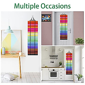 Vinyl Roll Holder, Vinyl Storage Organizer Wall Mount/Over The Door, Vinyl roll Storage, Craft Vinyl Storage Organizer Idea with 50 Compartments
