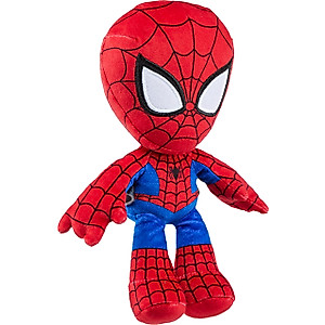 Mattel Marvel Spider-Man Plush Character Figure, Super Hero Soft Doll in Classic Suit, 8 Inches Tall