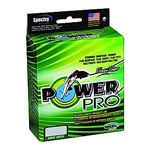 Power Pro 21100050300E Braided Line, 5 lb/300 yd, Green